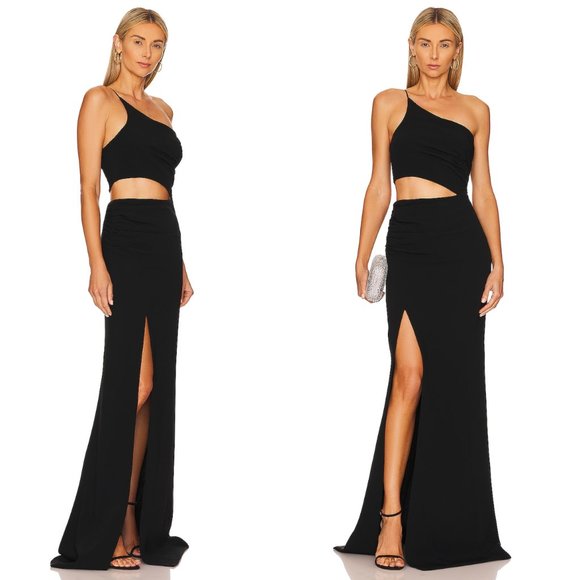 cinq a sept | Dresses | Cinq A Sept Sandra Formal Cut Out One Shoulder ...